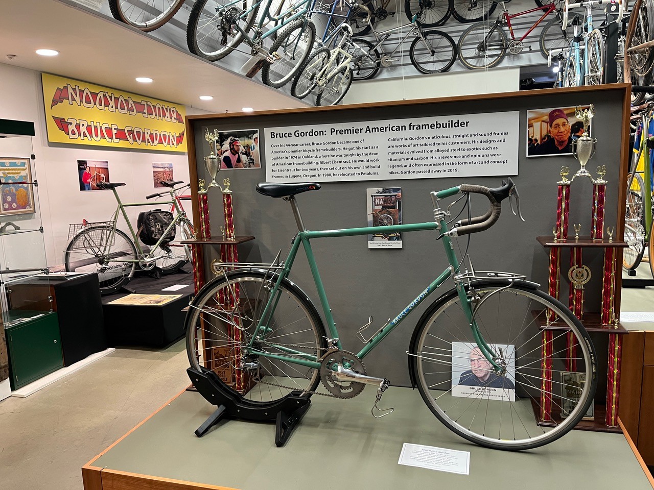 Bruce Gordon: Premier American Framebuilder - Marin Museum of Bicycling ...